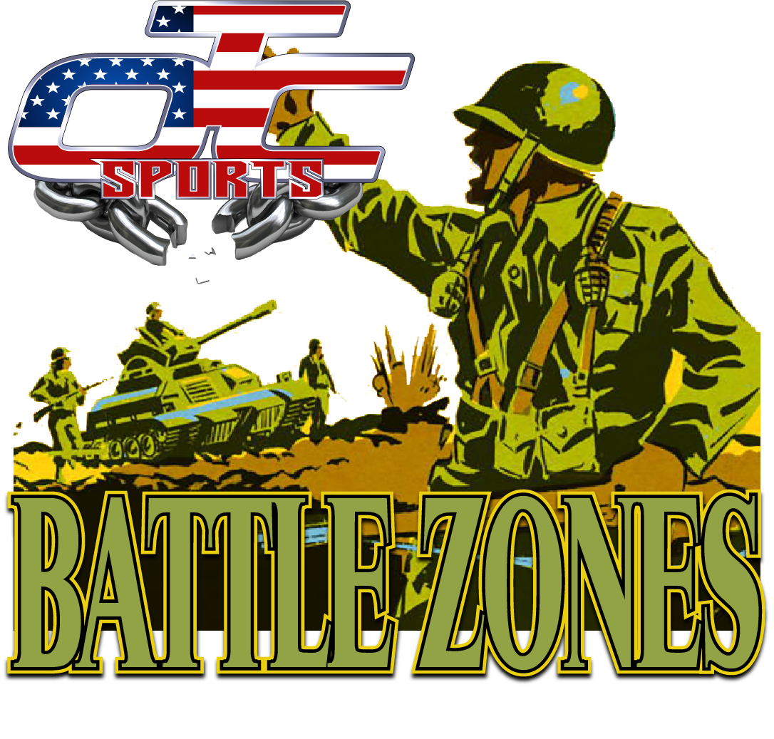 OTC Sports Baton Rouge Turf Battle Zones Leather Championship Belt OTC Sports Baton Rouge Turf Battle Zones Leather Championship Belt